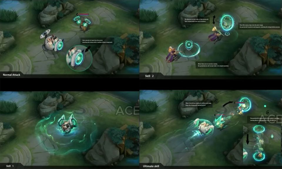 MLBB: Hé lộ tướng mới có bộ chiêu thức công nghệ dịch chuyển tức thời