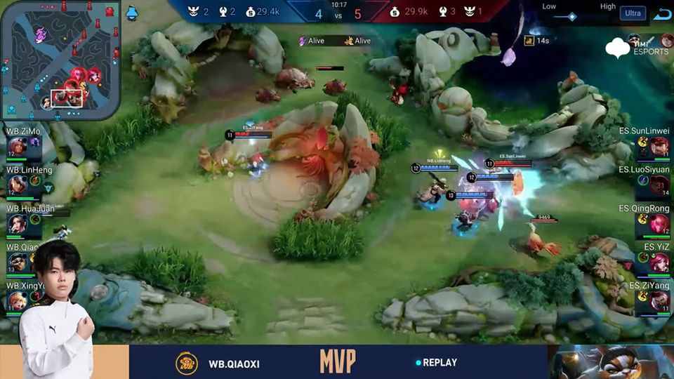 Dù là tướng Liên Quân, Slimz bất ngờ hủy diệt meta VGVD tại giải KIC 2023