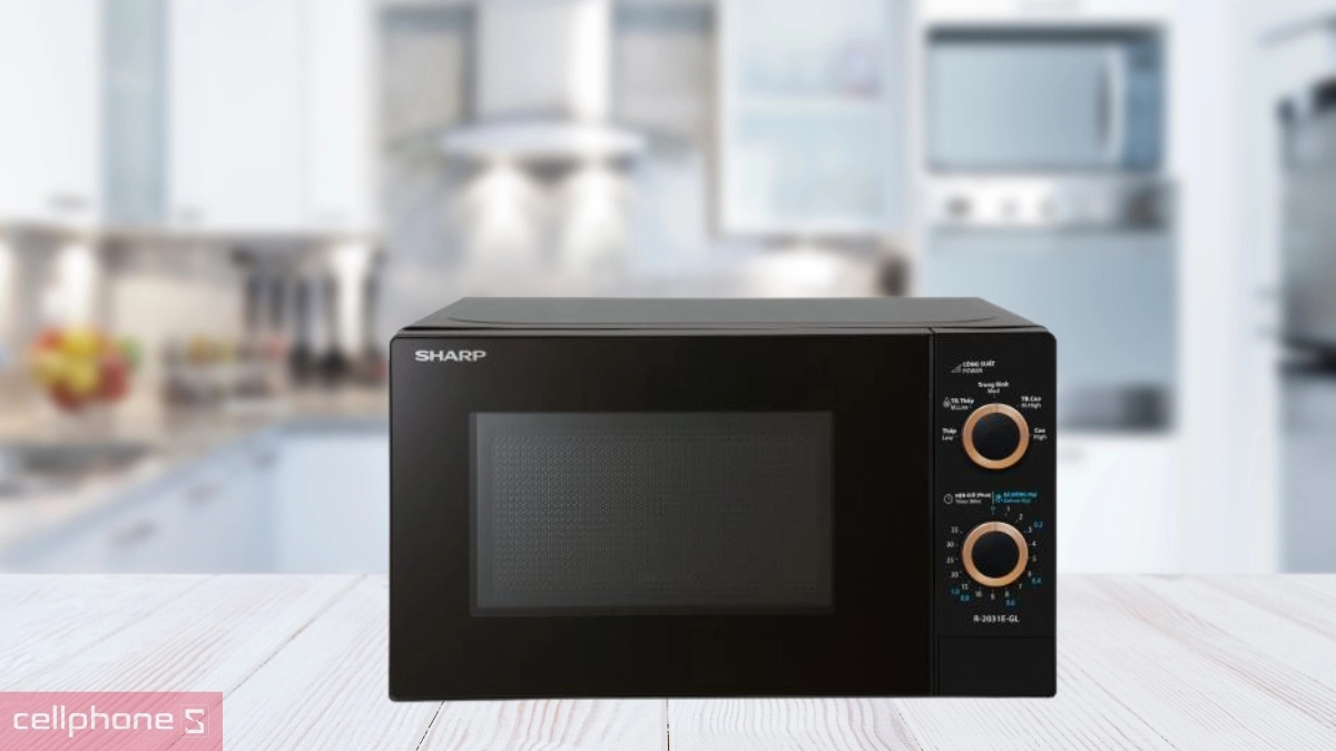 Lò vi sóng Sharp R-2031E-GL| Giá rẻ