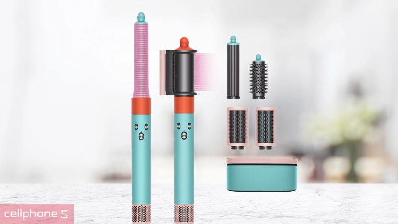 Máy tạo kiểu tóc đa năng Dyson Airwrap Complete Long HS05 Ceramic Pop ...