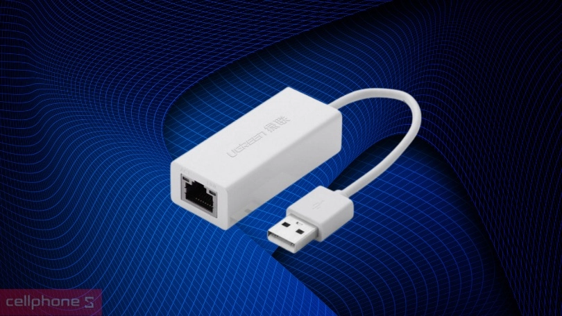 Hub Ugreen USB 2.0 to LAN RJ45 CR110 20253 | Giá rẻ
