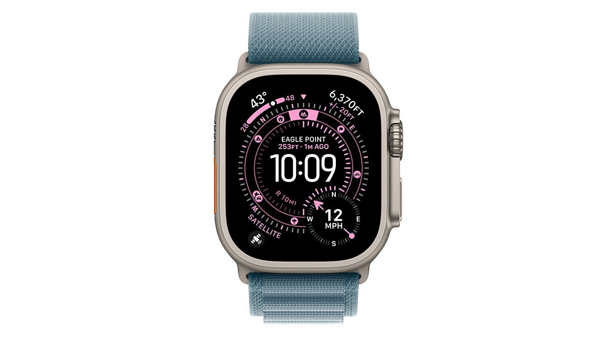 Dây đeo Apple Watch Alpine Loop 44/45/46/49mm Medium Blue - MT5L3FE/A ...