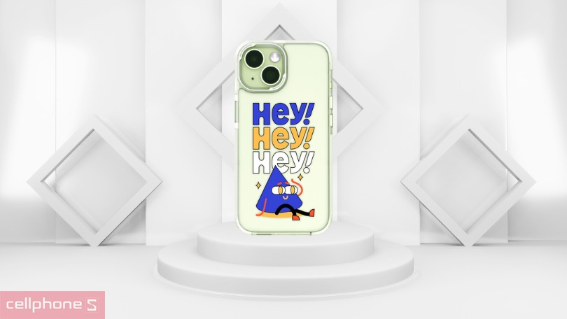 Ốp lưng iPhone 15 Pro Max Heycase Teo Color Image | Giá rẻ
