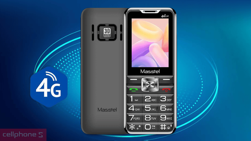 Masstel IZI 30 (4G) | Giá rẻ pin trâu, nhiều tiện ích