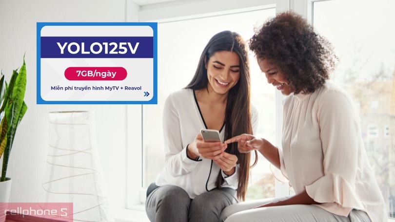 Sim Vinaphone YOLO125V 7GB/Ngày - Gói cước 6 tháng | Giá rẻ, data đến 7GB/ngày