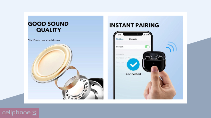 Tai nghe Anker Soundcore Life P2i | Giá tốt, có trả góp