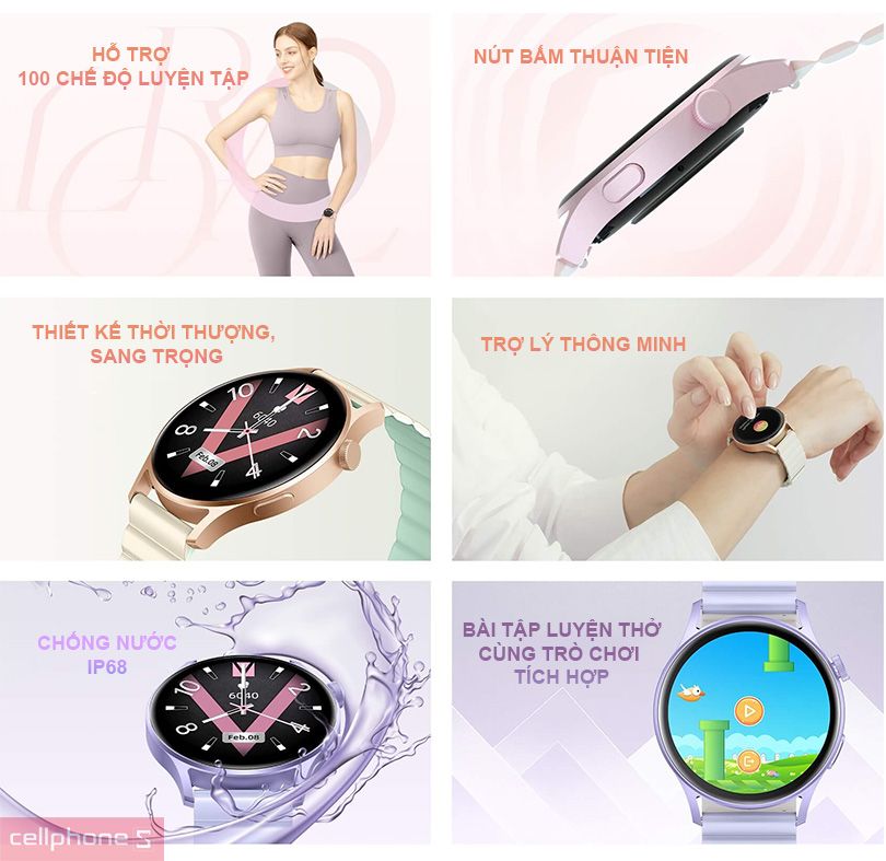 Đồng hồ Kieslect Lora 2 chính hãng | Giá cực tốt 01/2024