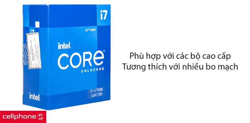 CPU Intel Core i7 12700K | Giá rẻ