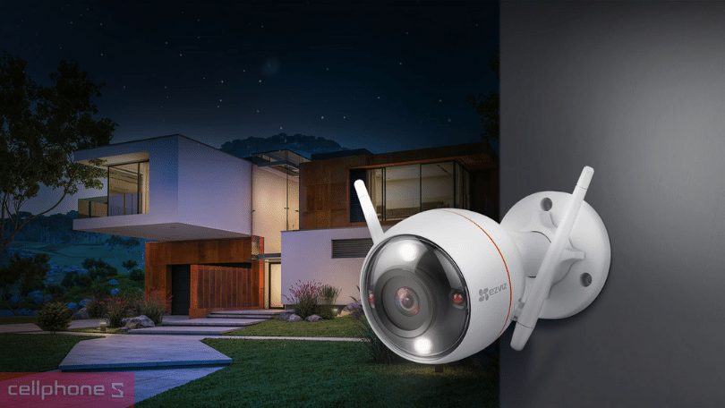 Camera IP Wifi Ezviz C3W 2MP tích hợp còi + đèn | Giá rẻ