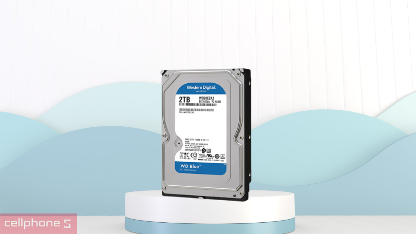 Ổ cứng HDD WD Blue 2TB 3.5" SATA | Giá rẻ