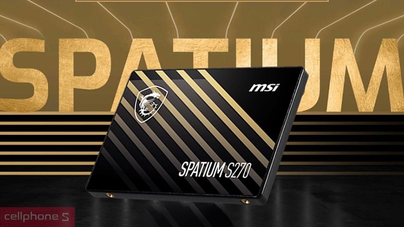 Ổ cứng SSD MSI SPATIUM S270 2.5" SATA III 120GB | Giá rẻ