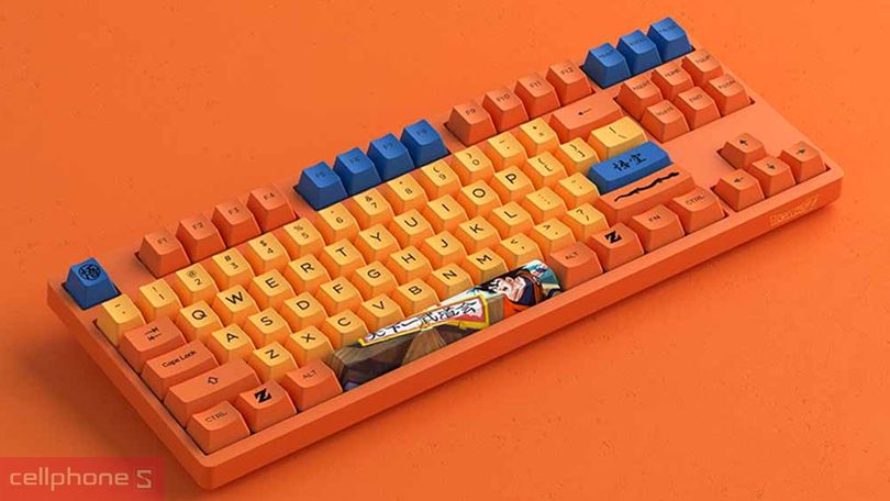 Bàn phím cơ AKKO 3108 RF Dragon Ball Z Goku | Giá rẻ