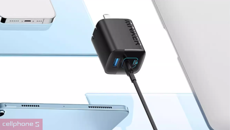 Củ sạc Anker 3 cổng 67W 336 A2674 | Giá rẻ