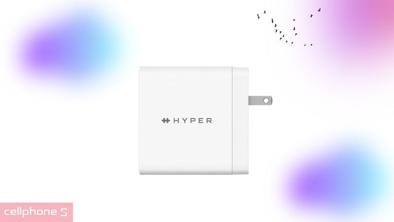 Củ sạc nhanh Hyperjuice Gan PD 140W HJG140US kèm cáp Type-C 2M | Giá rẻ
