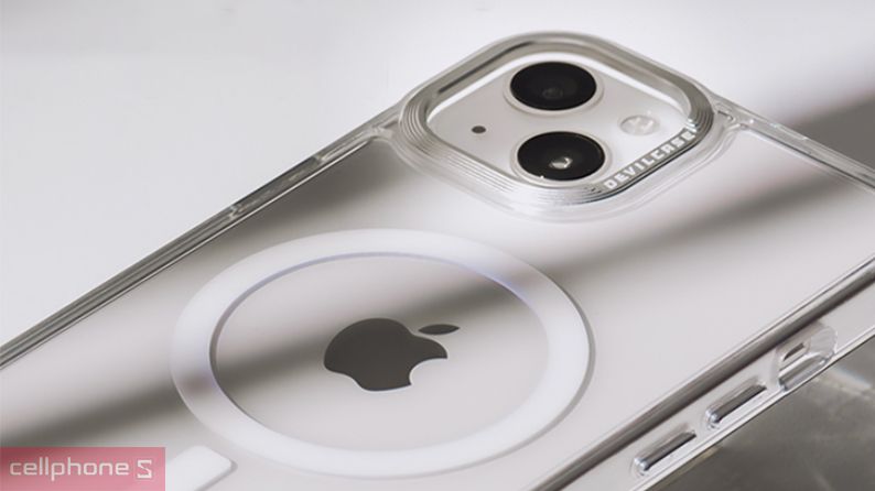 Ốp lưng iPhone 14 Devilcase bản tiêu chuẩn hỗ trợ MagSafe viền camera màu | Giá rẻ
