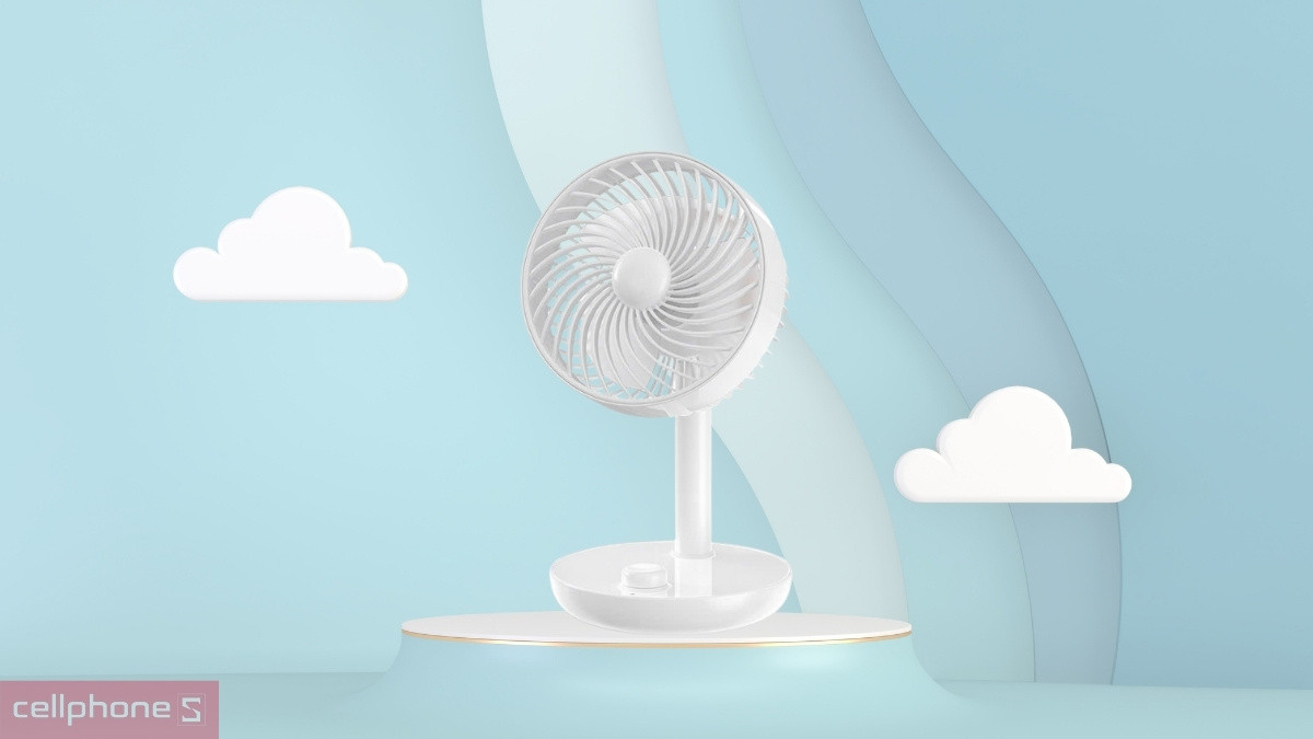 Quạt để bàn tích điện Wiwu Fan Mate FS-013 | Giá rẻ