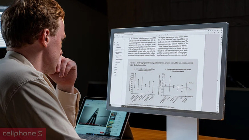 Màn hình máy tính E-INK Book Mira Pro Color 25 inch | Giá rẻ, trả góp 0%