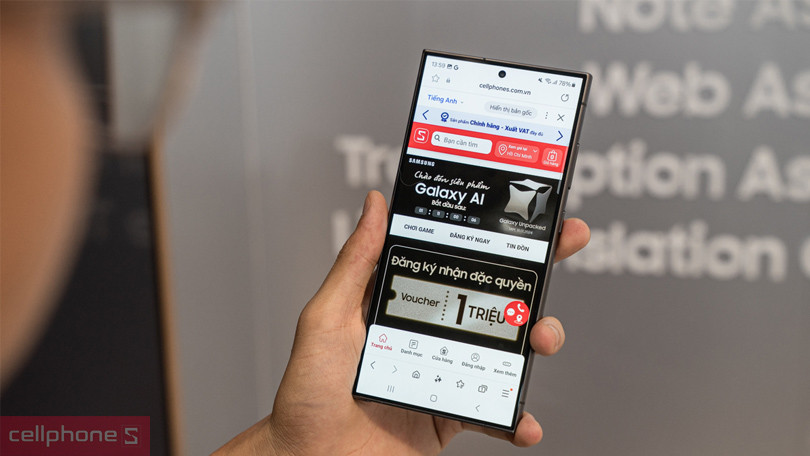 Samsung Galaxy S24 Ultra 12/256GB | Giá rẻ, trả góp 0%