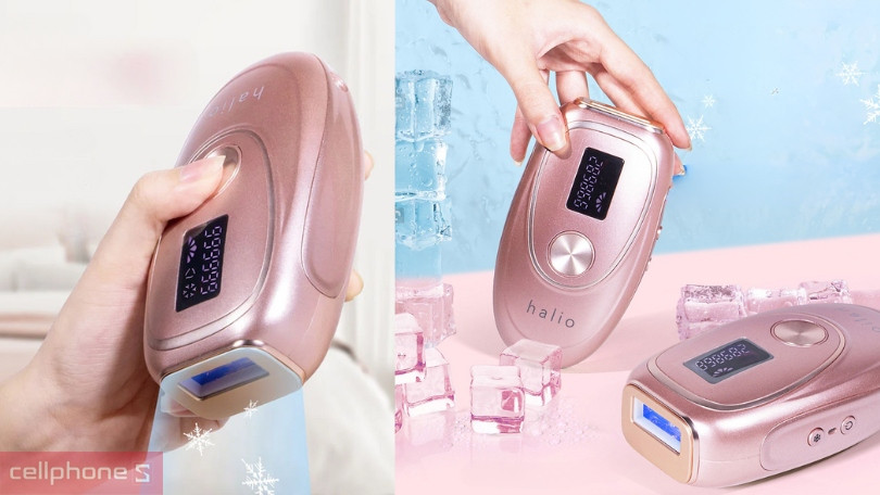 Máy triệt lông lạnh cá nhân Halio IPL Cooling Hair Removal Device | Giá rẻ