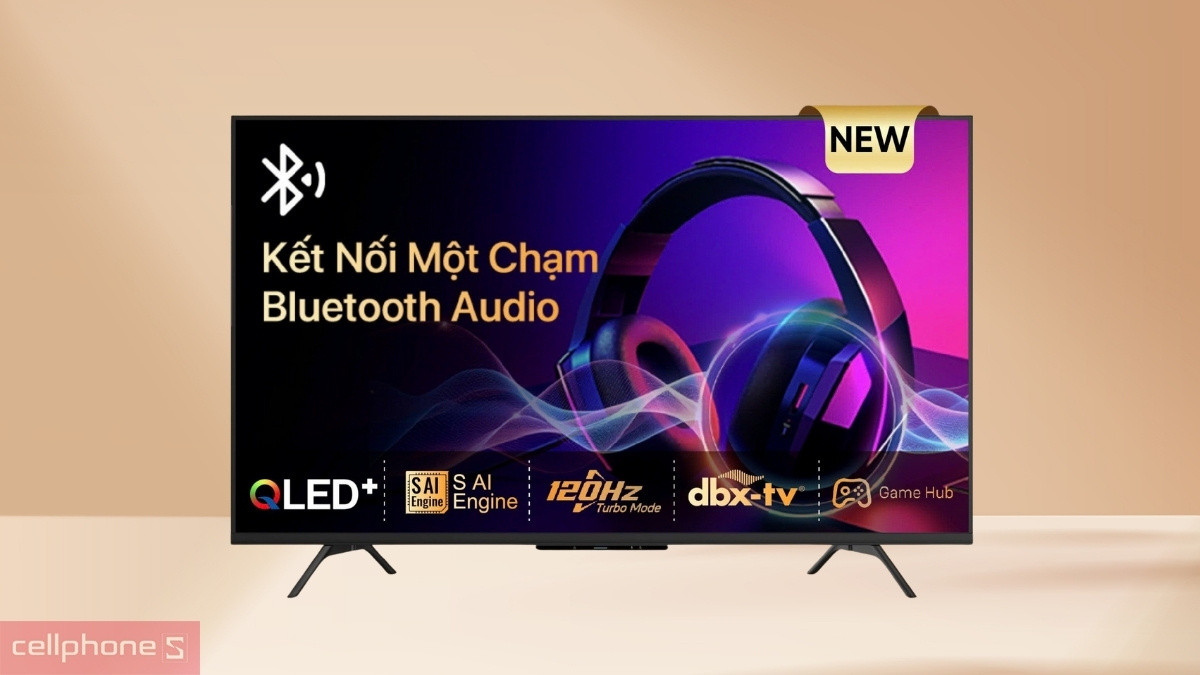 Google Tivi Coocaa Mini LED 4K 65 inch 2025 (65X) | Giá rẻ, góp 0%