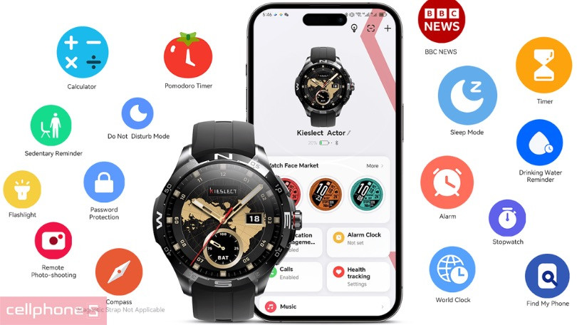 Đồng hồ Kieslect Actor | Giá tốt 07/2025, giao nhanh 2H