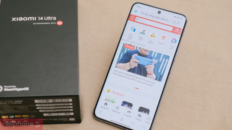 Xiaomi 14 Ultra | Chip mới mạnh mẽ, giá rẻ, camera khủng