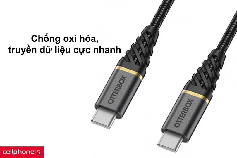 Cáp Type C to Type C Otterbox 1m cao cấp | Giá rẻ