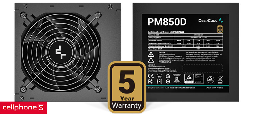 Nguồn máy tính Deepcool PM850D 850W | Giá rẻ