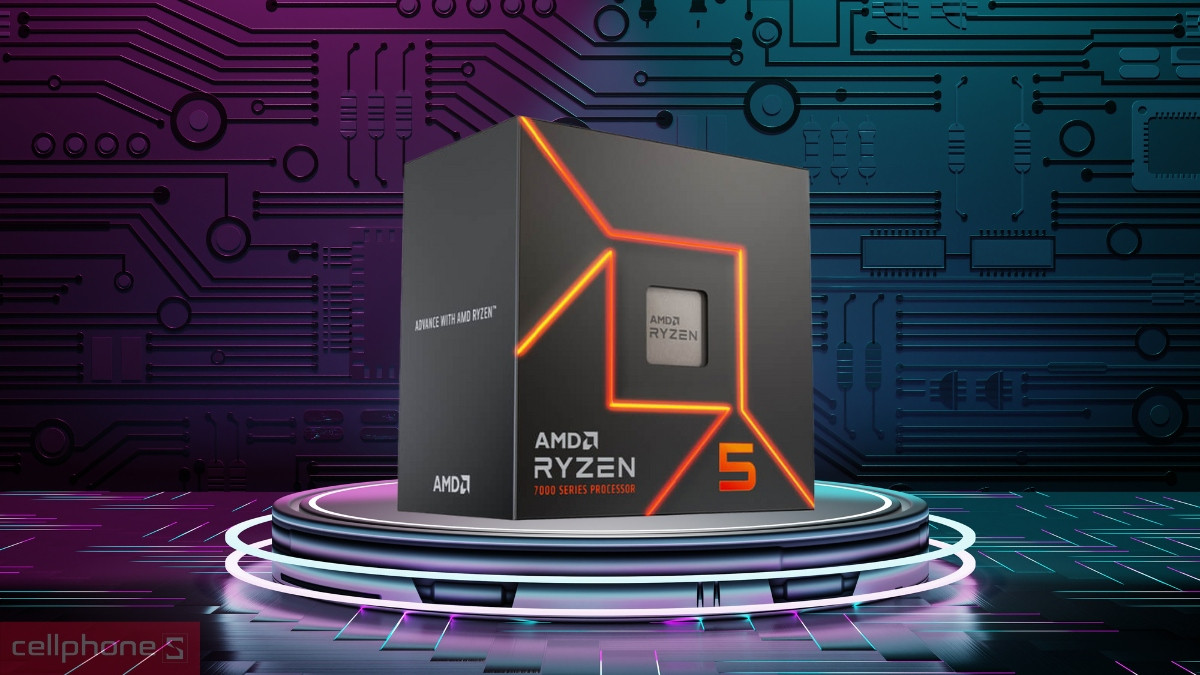 CPU AMD Ryzen 5 7500F (Tray) | Giá rẻ