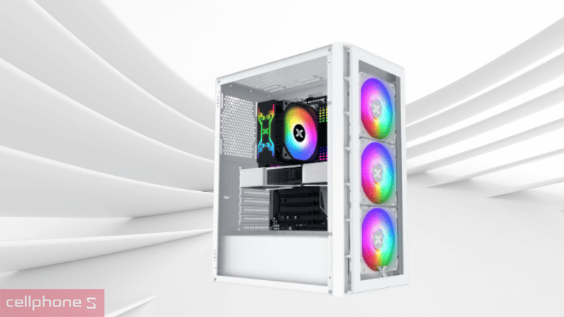 Case máy tính Xigmatek Elite 1 Arctic 3F | Giá rẻ