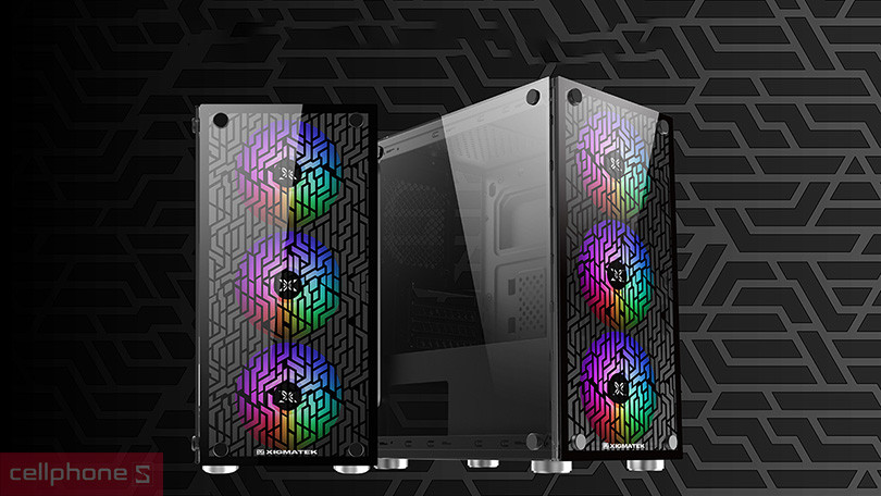 Case máy tính Xigmatek NYX II 3F | Giá rẻ