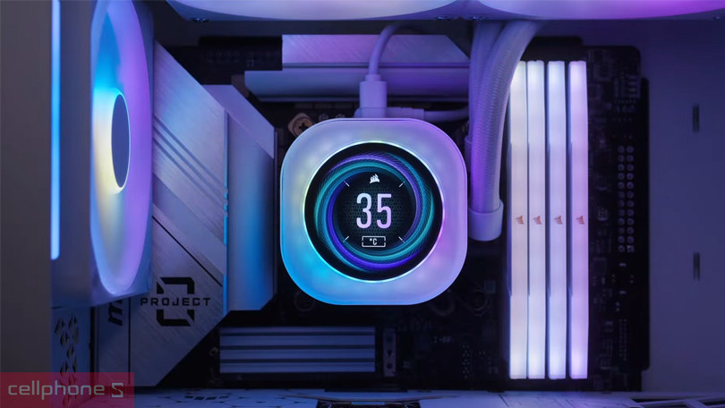 Tản nhiệt nước Corsair iCUE Link Titan 240 RX LCD | Giá rẻ