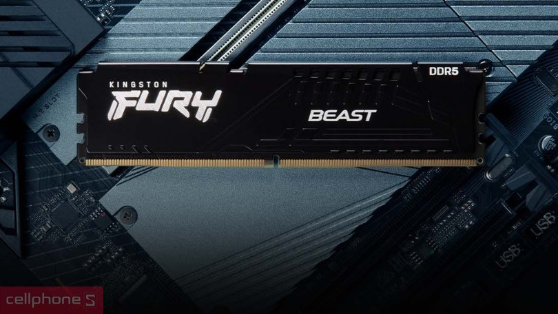 Ram PC Kingston Fury Beast DDR5 6000MHz 32GB (2*16GB) | Giá rẻ