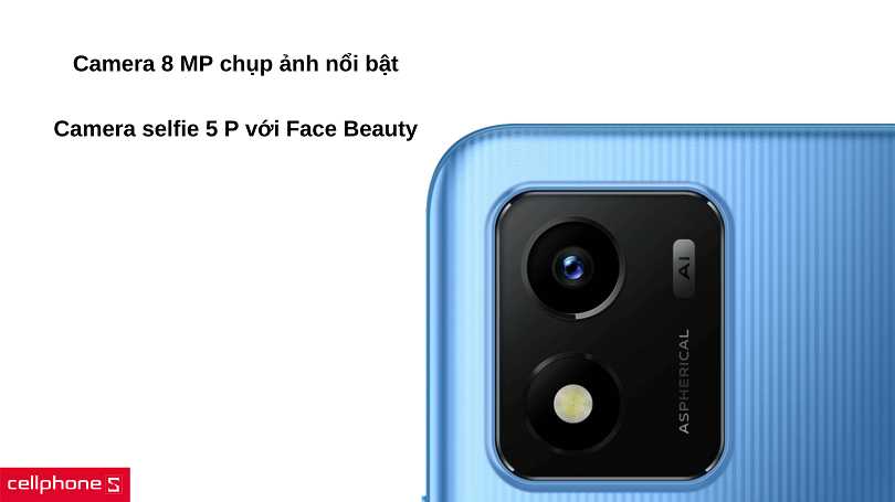 Điện thoại Vivo Y02s (3G/32G) | Chính hãng - Giá rẻ - CellphoneS