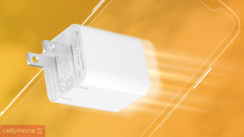 Củ sạc Mophie Essential 1C PD 30W GAN | Giá rẻ