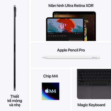 iPad Pro M4 11 inch Wifi 256GB chính hãng, trả góp 0% iPad Pro M4 11 inch Wifi 256GB chính hãng, trả góp 0%