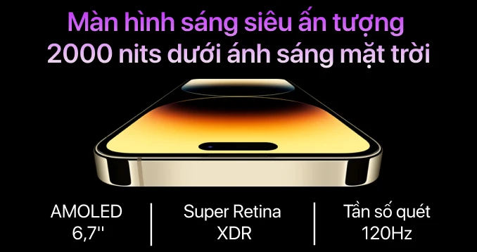 iPhone 14 Pro Max (256GB) chính hãng VN/A| Giá tốt, trả góp 0% iPhone 14 Pro Max (256GB) chính hãng VN/A| Giá tốt, trả góp 0%