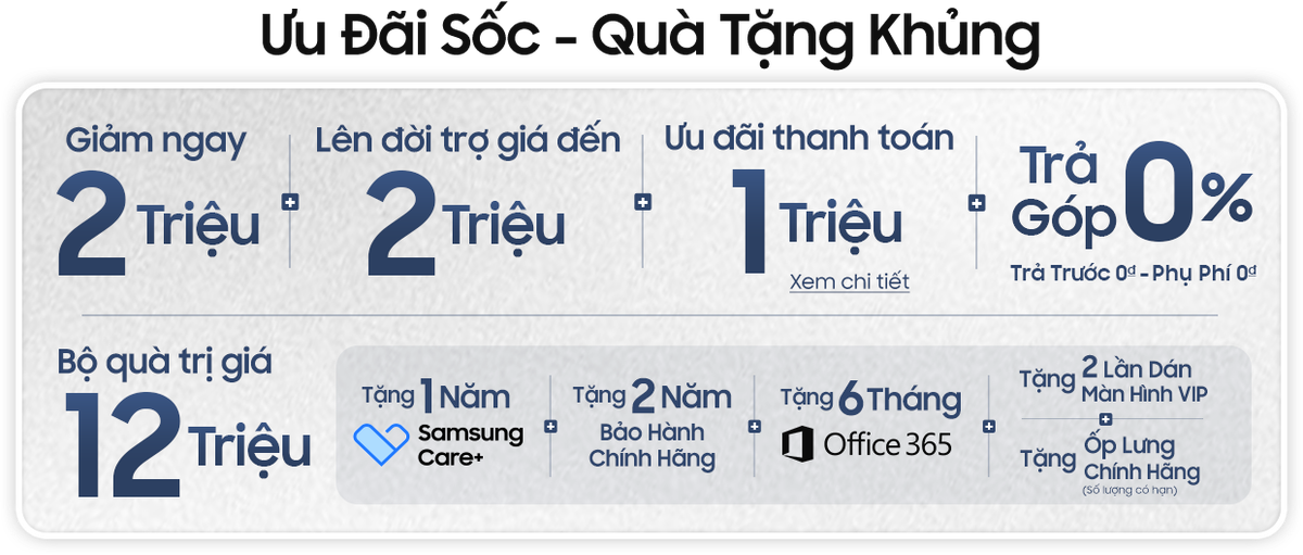 Samsung Z Flip 6 | Đặt trước ưu đãi 5 triệu, quà 12 triệu