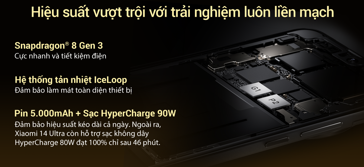 Xiaomi 14 Ultra | giá giảm thêm 4tr, BH 24 tháng premium