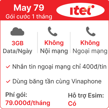 Sim Itel 4G | Data lớn, tốc độ cao, ưu đãi sốc 09/2024