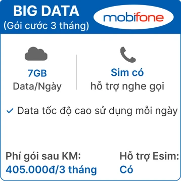 Sim 4G Mobifone | Sim Mobifone 4G data khủng, tiết kiệm