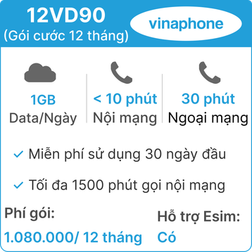 Sim 4G Vinaphone | Sim Vina 4G giá rẻ, vào mạng siêu tốc