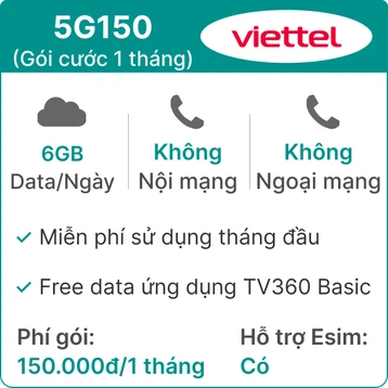 Sim điện thoại 3G/4G/5G tốc độ cao | Sim data không giới hạn