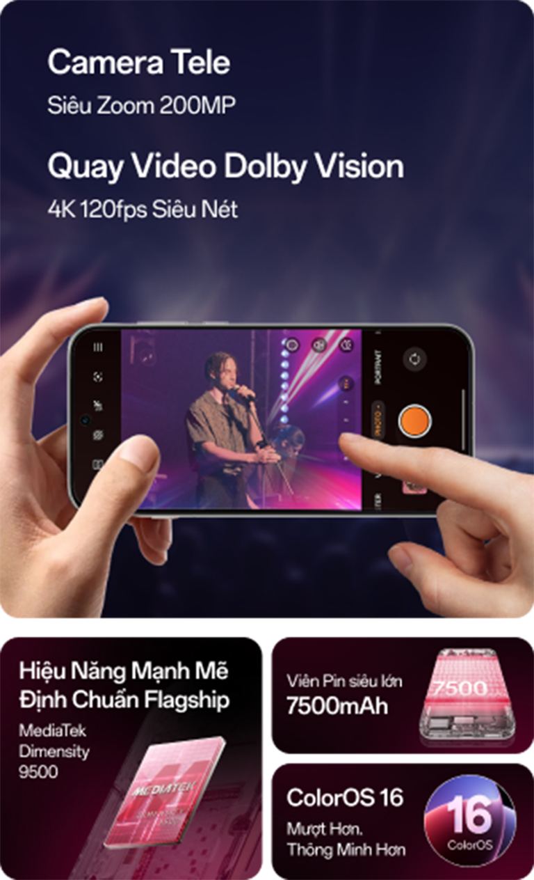 OPPO Find X9 5G giá rẻ | Trả góp 0%, Nhận quà 10 triệu