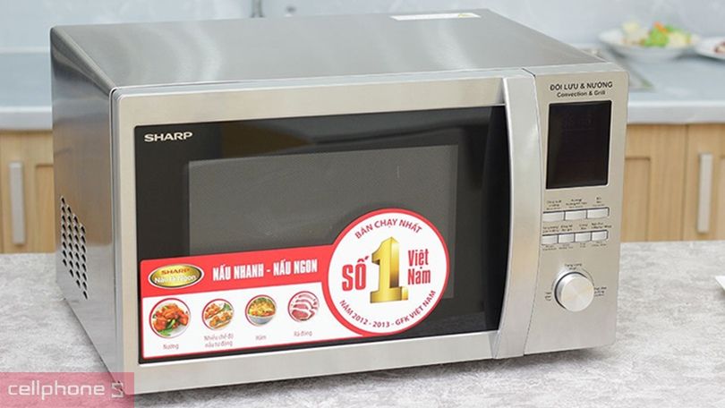 Lò vi sóng Sharp chính hãng, bền, có trả góp, giá rẻ 09/2023