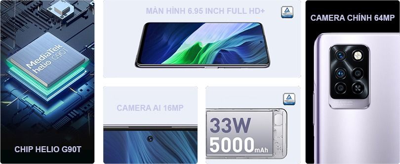 Điện thoại Infinix Note 10 Pro | Giá rẻ, trả góp 0%
