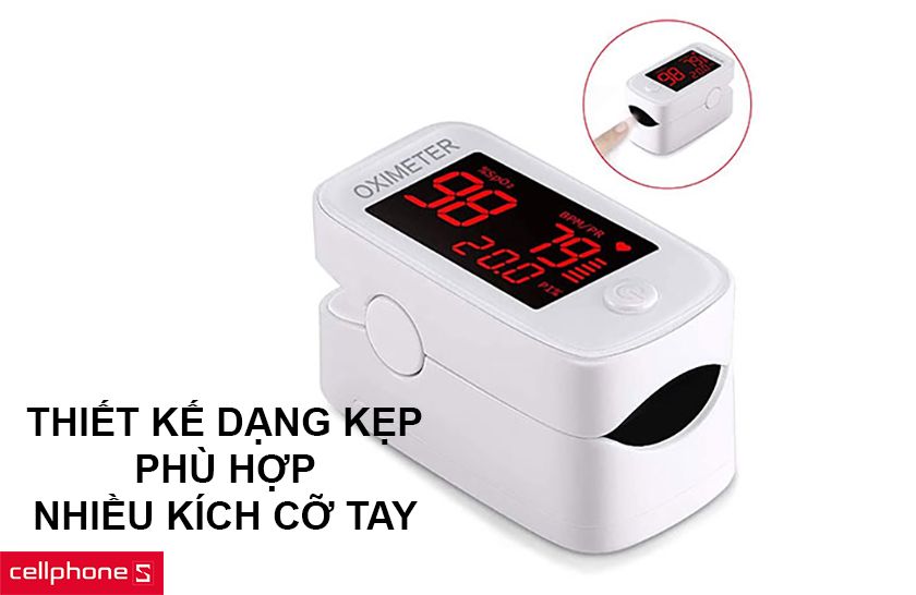 Máy đo nhịp tim nồng độ SpO2 Finicare ym101 | Giá rẻ