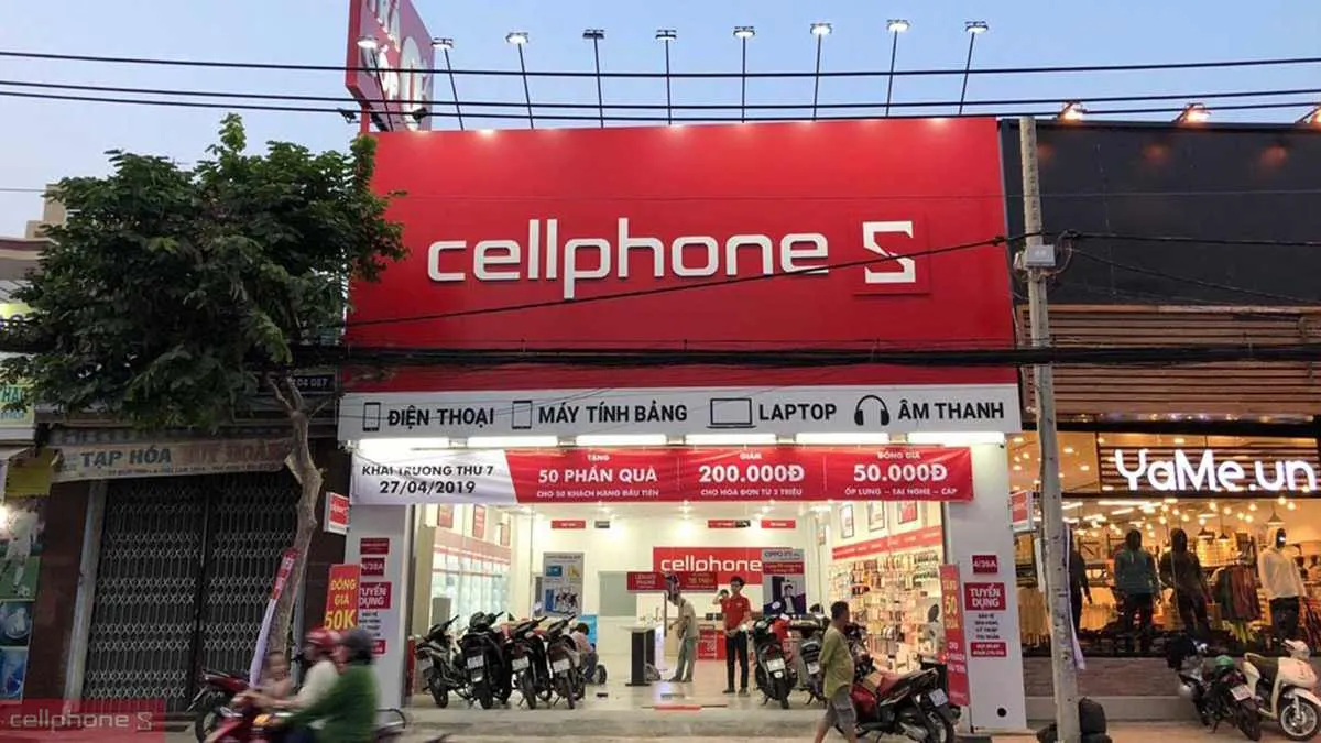 Hệ thống cửa hàng CellphoneS tại Hồ Chí Minh