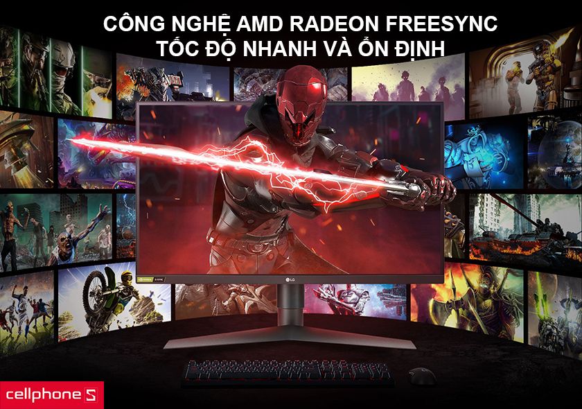 Màn hình LG 27 inch Gaming LCD 2K 144Hz 27GL850B | Giá rẻ