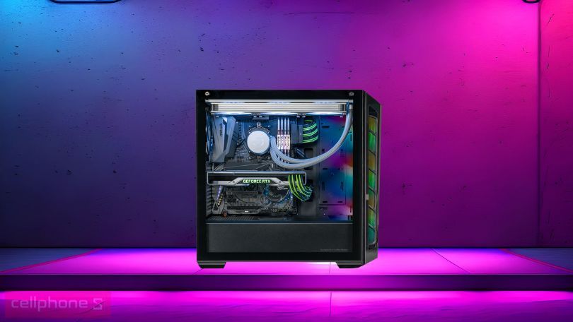 Case máy tính Cooler Master MasterBox MB520 Mesh ARGB | Giá rẻ
